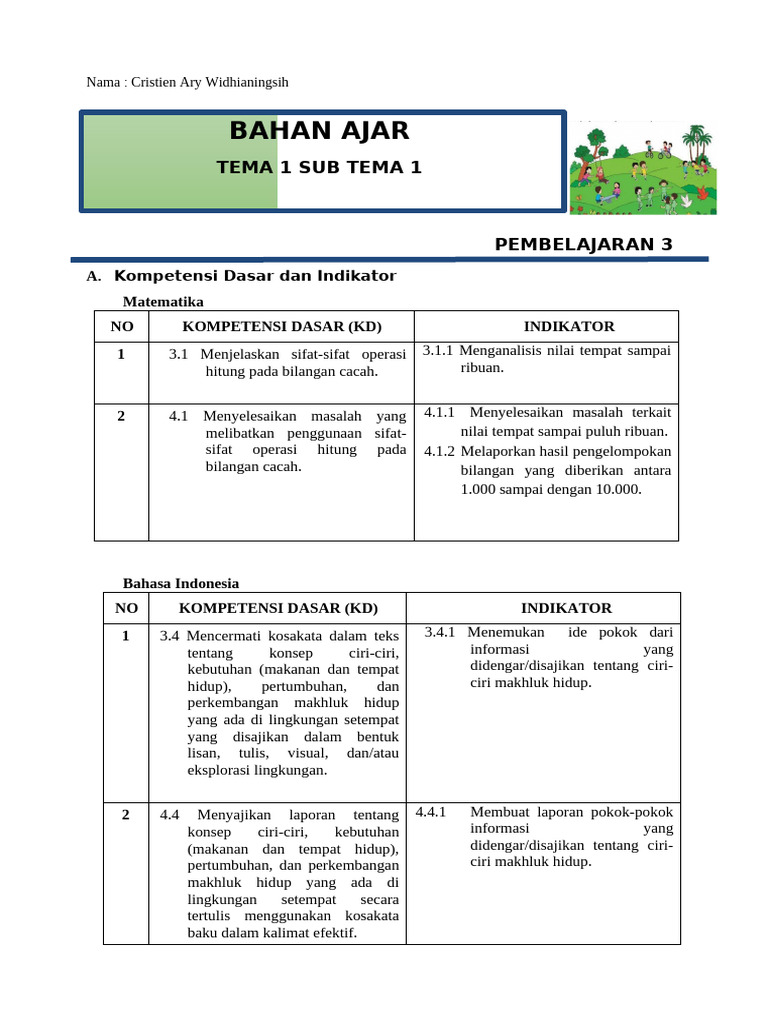 Bahan Ajar Cristien | PDF