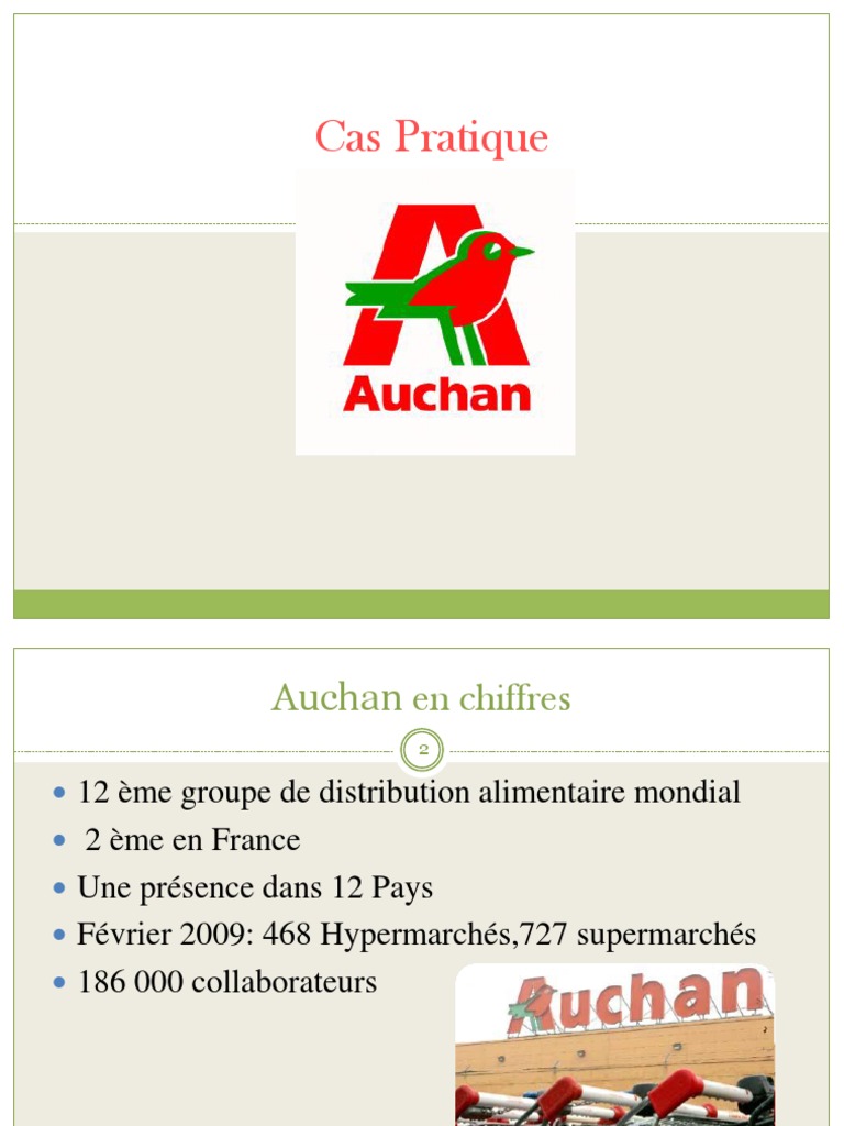 Auchan | PDF | Inventaire | Distribution (Affaires)