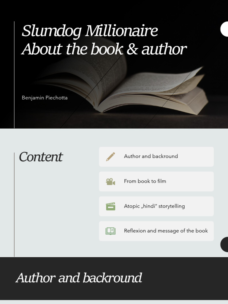 Slumdog Millionaire: Book to Film Analysis | PDF