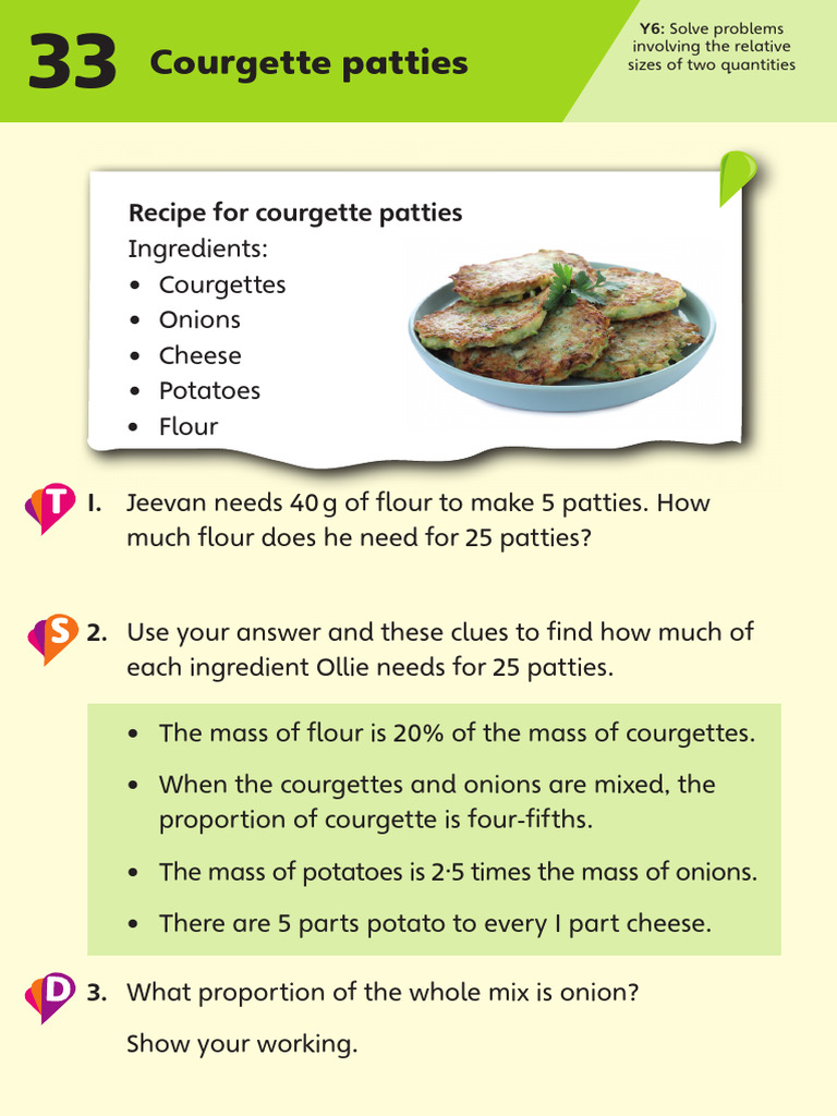 Challenge-Cards Yr6 Unit 7 | PDF | Ratio | Length