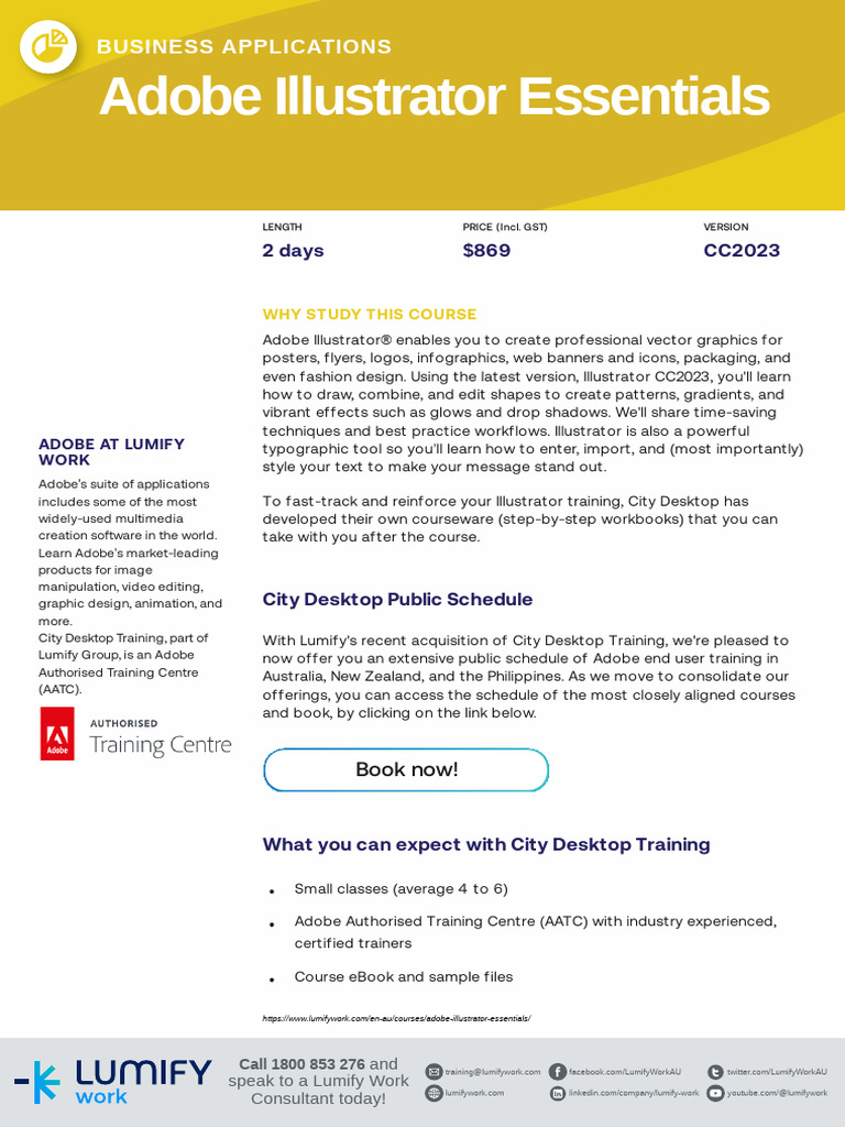 Adobe Illustrator Essentials | PDF | Adobe Illustrator | Communication Design