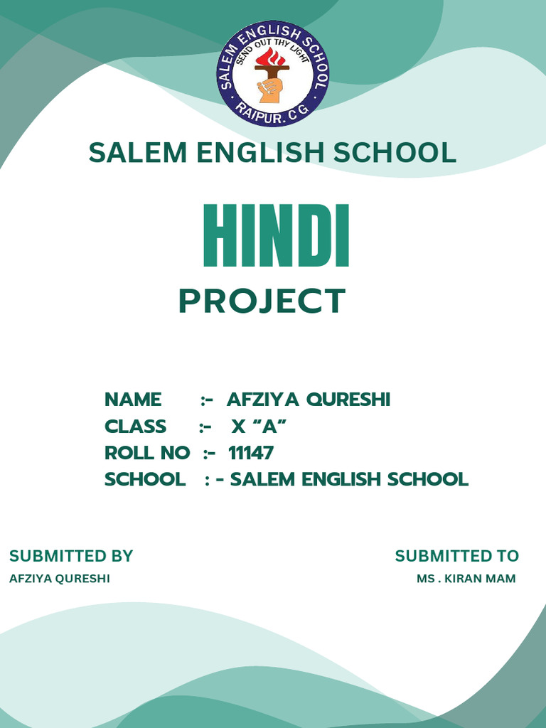 Pastel Green Simple Project Proposal Cover Page A4 | PDF