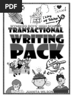 Letter Writing For CSEC | PDF | Information | Inquiry