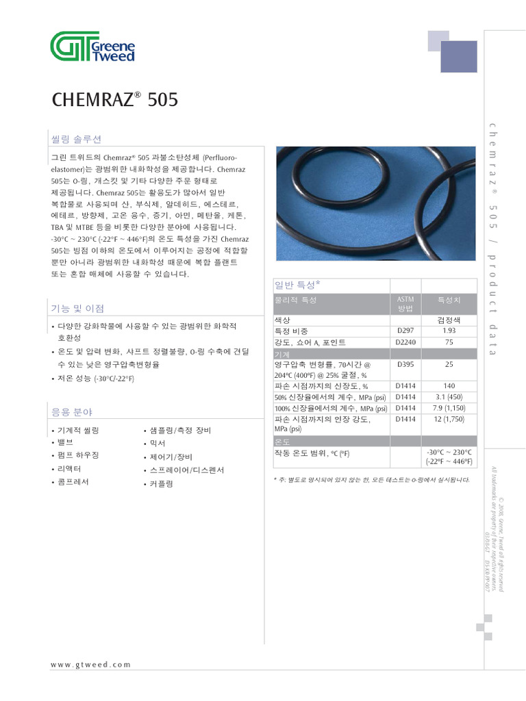 Chemraz505 PP KR BQ | PDF