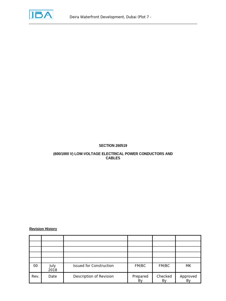 (600-1000 V) Low-Voltage Electrical Power Conductors and Cabl | PDF ...