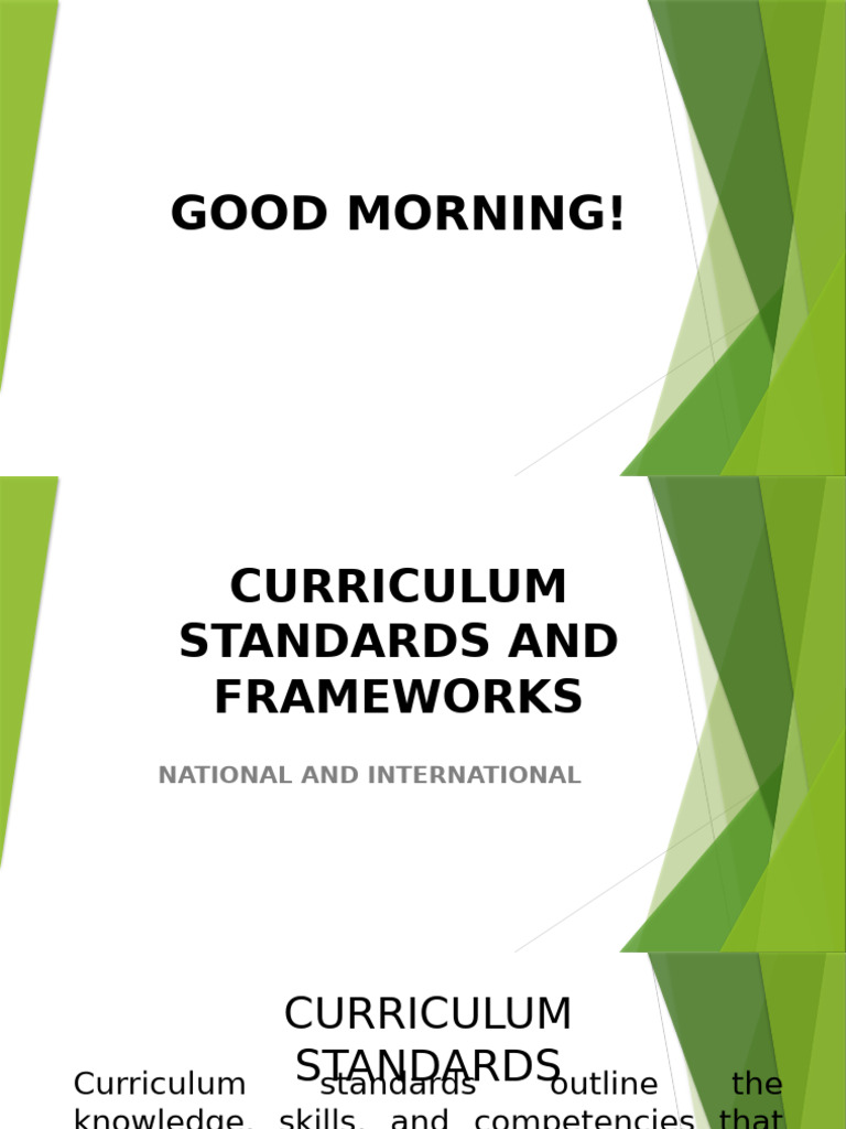 Mafe Curriculum Standards and Frameworks | PDF | Curriculum | Educational Assessment