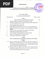BEE303 Analog Electronic Circuits Exam | PDF | Amplifier | Field Effect Transistor