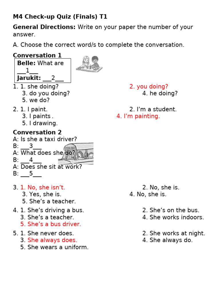 M4 Check-Up Quiz (Finals) T1 | PDF
