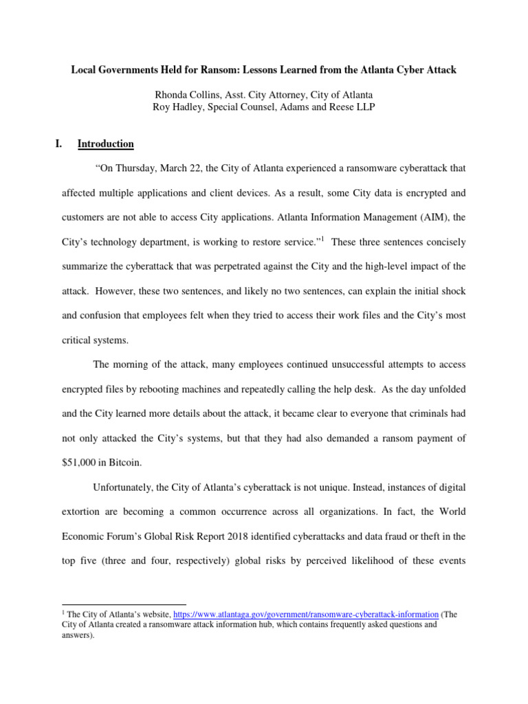 Collins&Hadley-paper-Local Governments Held For Ransom - Lessons ...