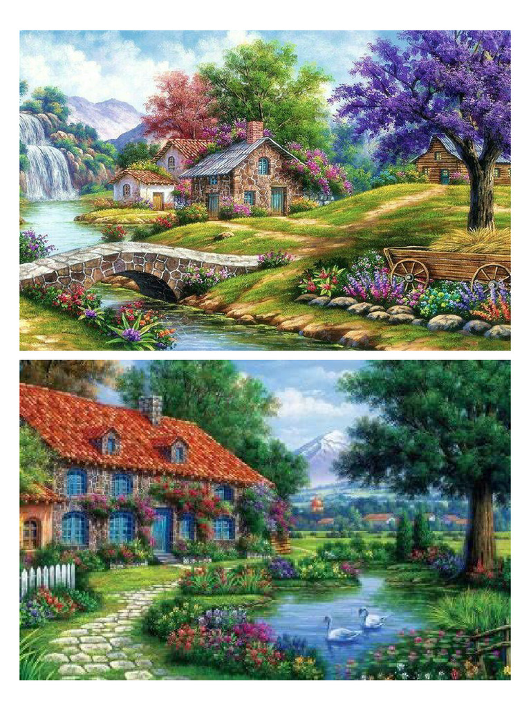KB 3 - Countryside Puzzle Picture | PDF