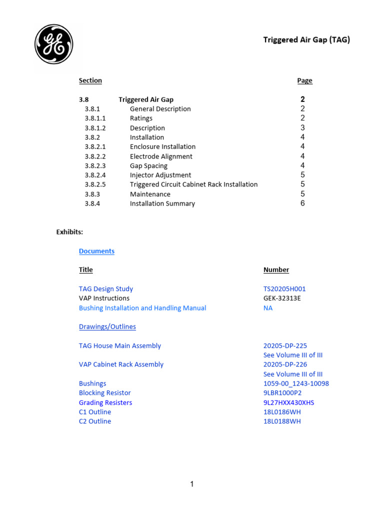 3800 Triggered Air Gap | PDF | Electric Arc | Capacitor