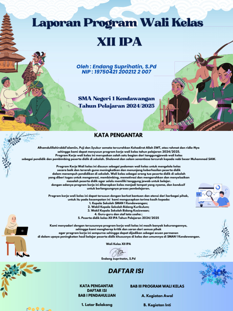 Laporan WALAS 12 IPA 2024-2025 - Endang Suprihatin - Compressed (2) - Compresseddikompresi | PDF