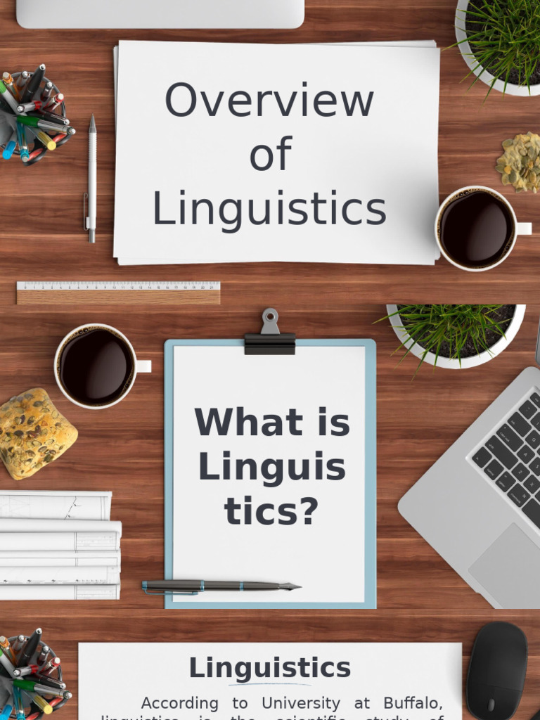 Comprehensive Overview of Linguistics | PDF | Linguistics | Word