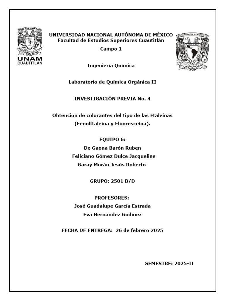 Previo 4 | PDF | Solubilidad | Ácido