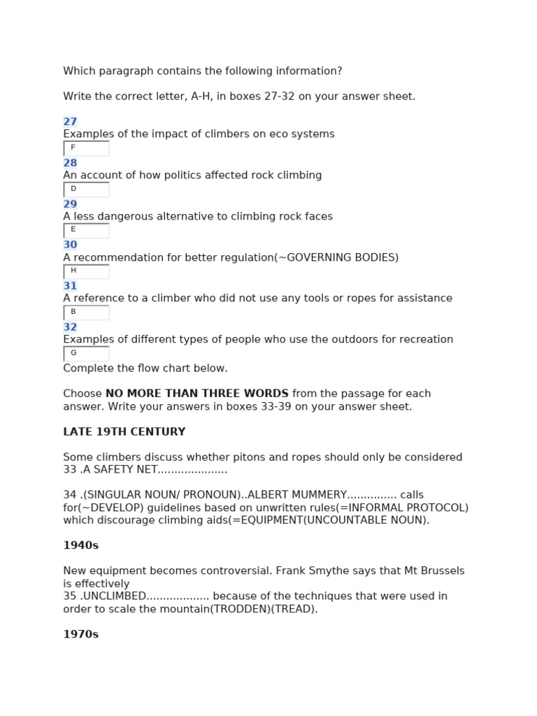 Reading 10 - Worksheet | PDF