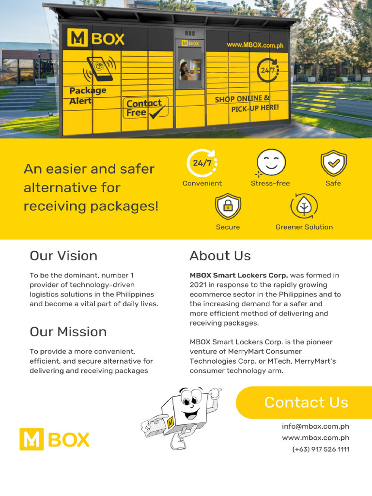 MBOX Smart Lockers Profile | PDF