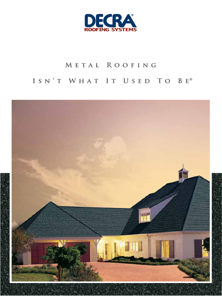 Decra Brochure | PDF