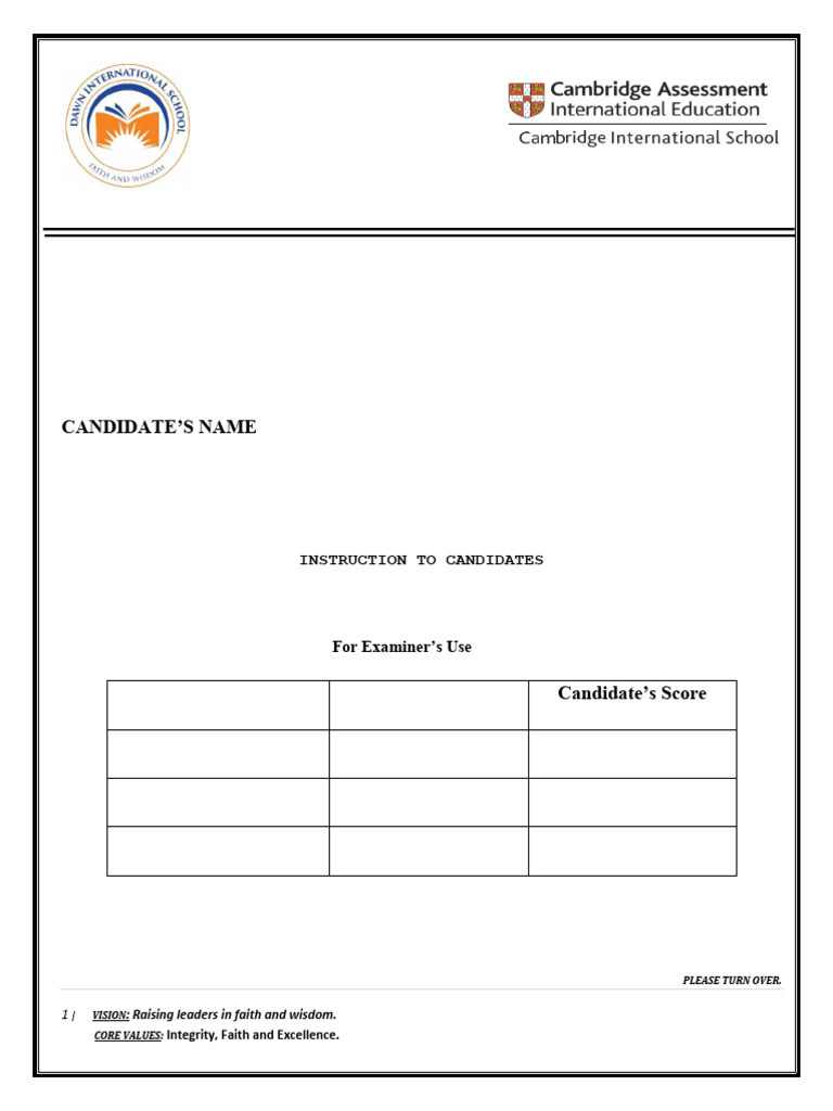 Grade 6 Term 2 Math Exam 2025 | PDF