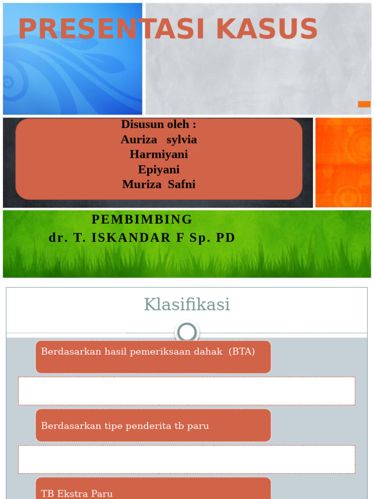 Presentasi Kasus (TB Paru) | PDF