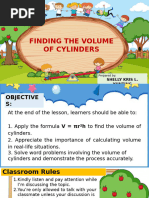 DLL Matatag - Mathematics 7 Q2 W4 | PDF | Volume | Area