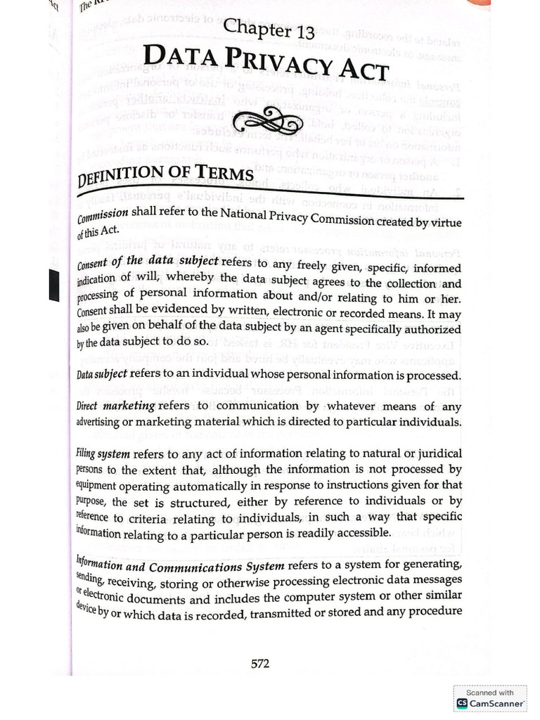 Data Privacy Act | PDF