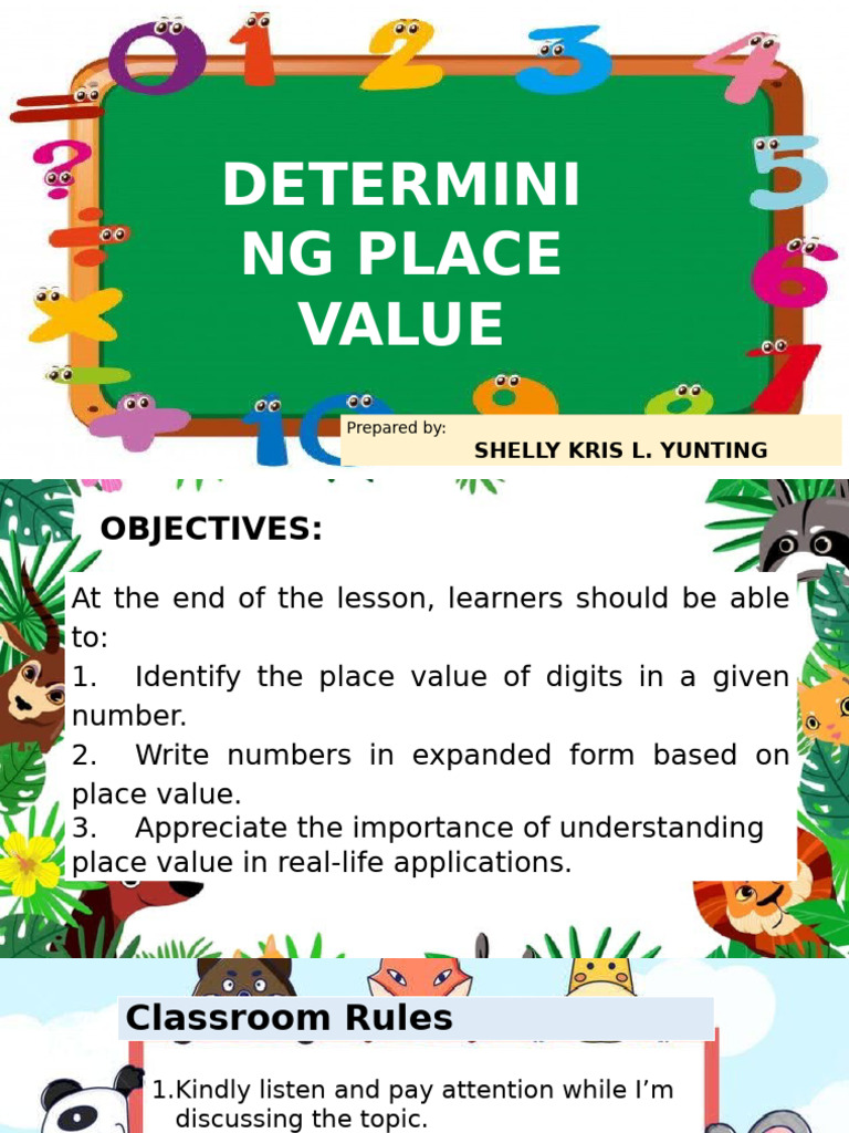 Determining Place Value | PDF
