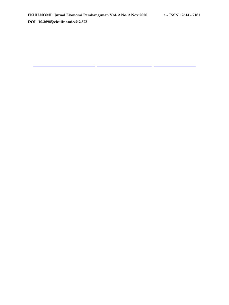 Pengaruh Jumlah Uang Beredar Suku Bunga 60b4b02a | PDF