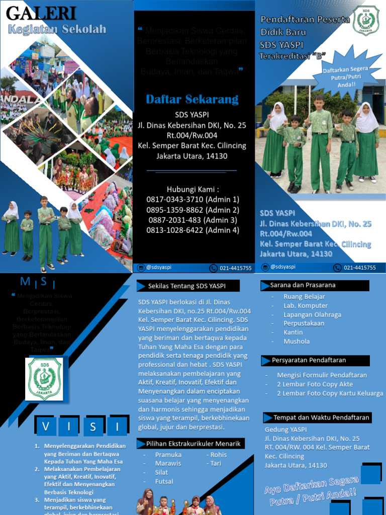 Template Brosur PPDB | PDF