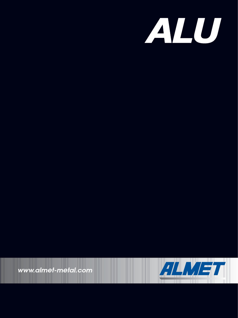 Catalogue Almet Aluminium 2023 | PDF | Soudage | Construction