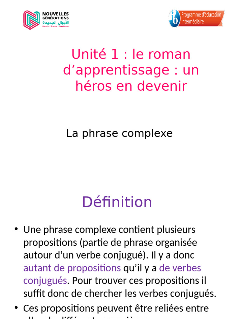 Comprendre les phrases complexes | PDF | Clause | Phrase