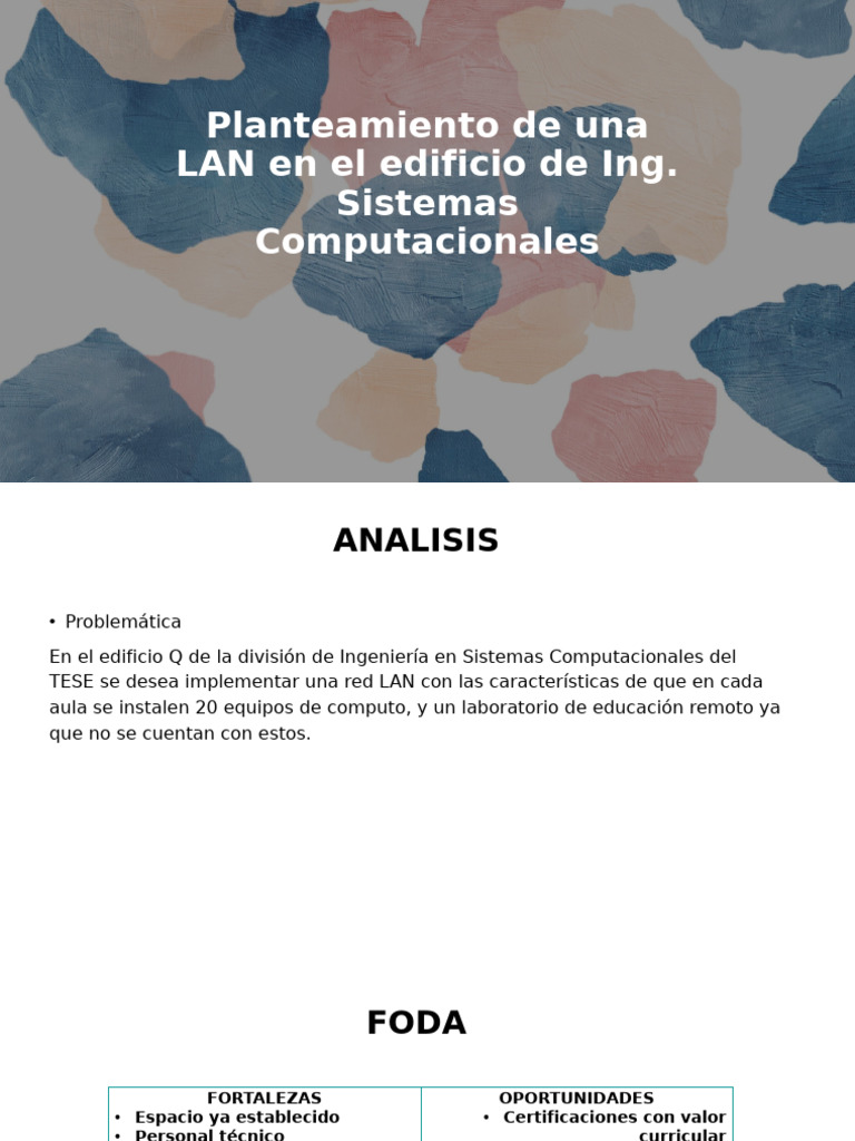 Planteamiento de Una LAN en El Edificio de | PDF | La seguridad ...