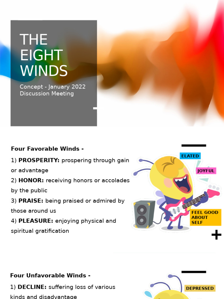 Concept - The Eight Winds | PDF | Suffering | Happiness