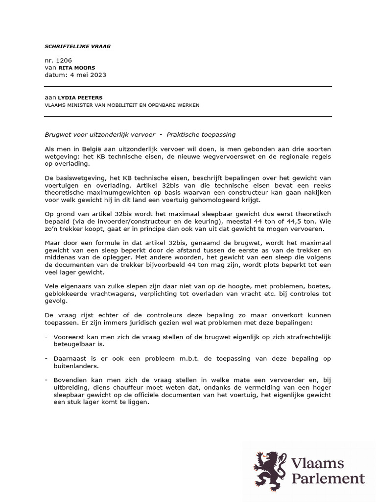 VRG en Antw.1206 | PDF