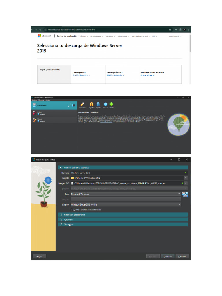 Instalacion ws2019 | PDF