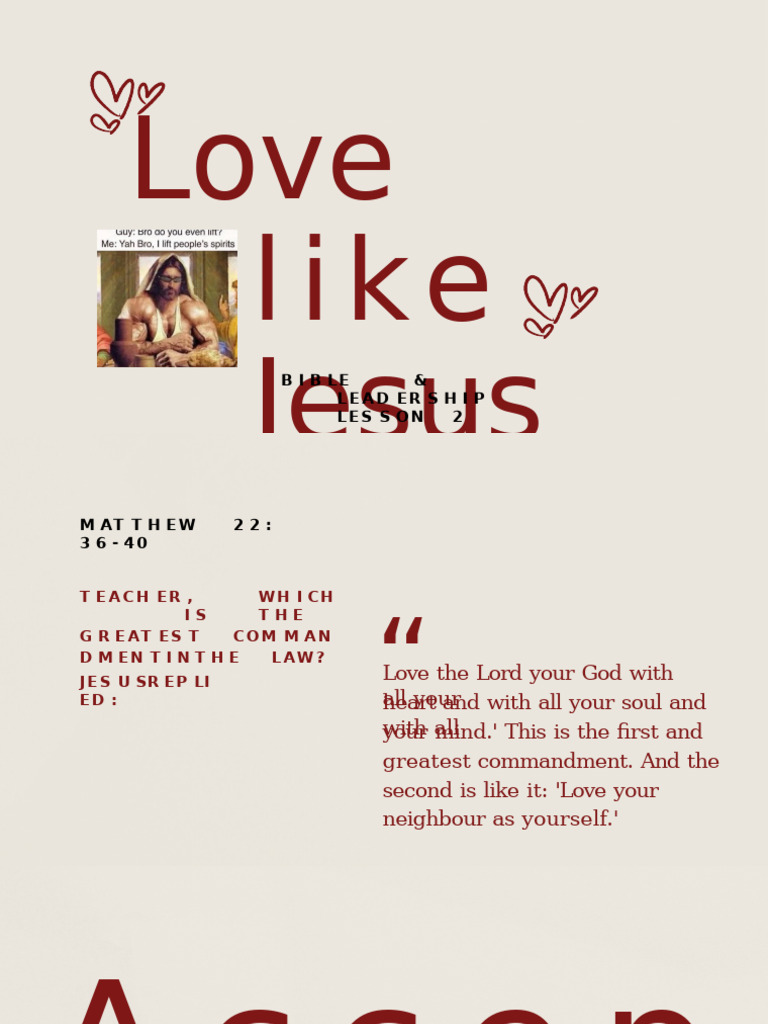 Bible & Leadership_LESSON 2 | PDF | Forgiveness | Christian Belief And ...