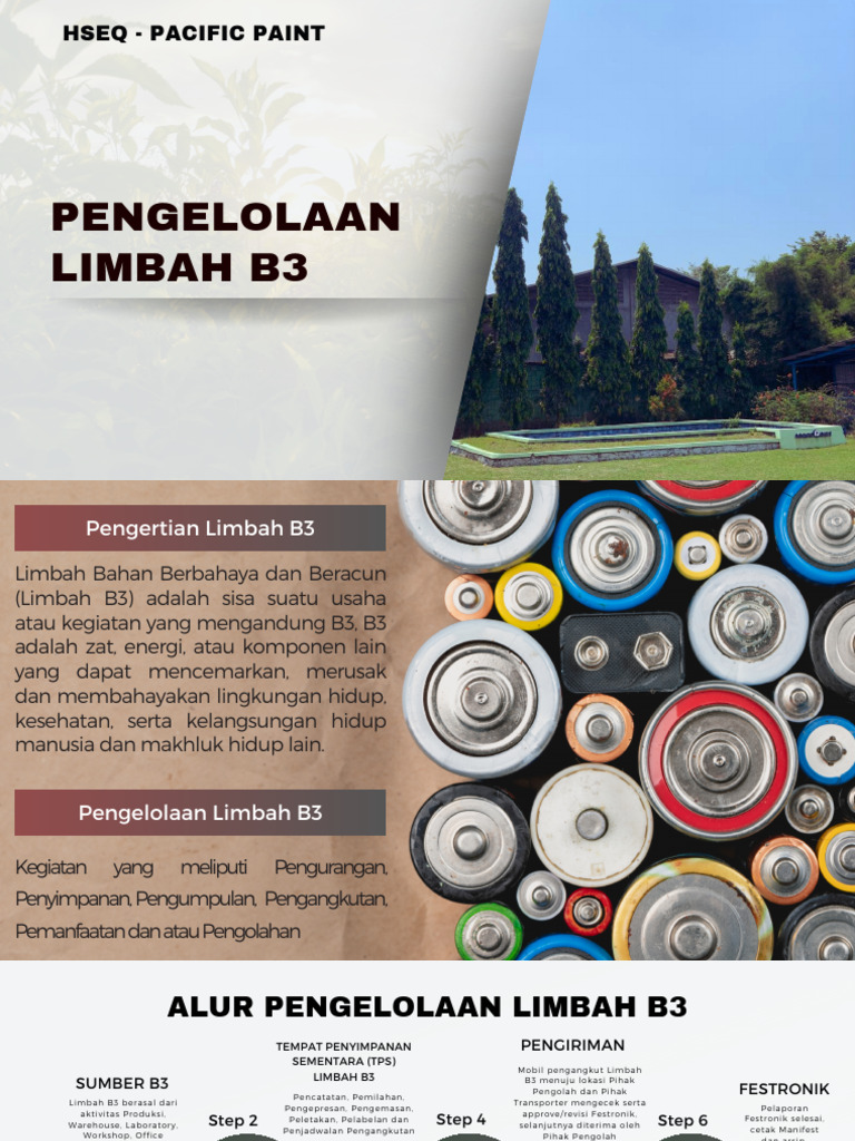 03. Pengelolaan Limbah B3 | PDF