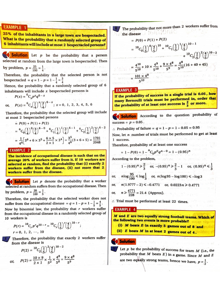 Binomial | PDF