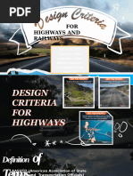 DPWH Road Design Standards | PDF