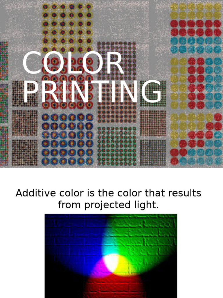 Understanding Color in Printing | PDF
