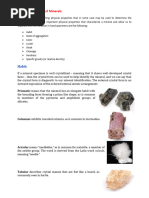 Mineral Abbreviations List | PDF | Letter Case | Minerals