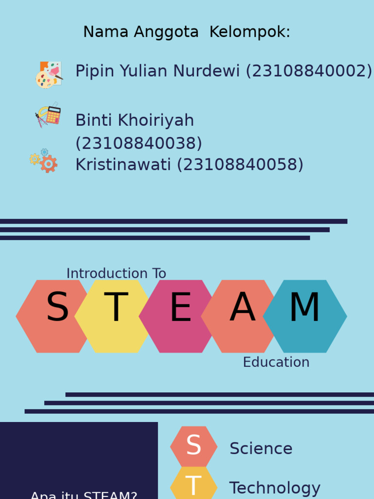Introduction to STEM Education Presentation in Colorful Graphic Style ...
