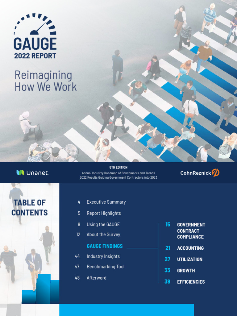 2022 GAUGE Report: GovCon Insights | PDF | Audit | Nonprofit Organization
