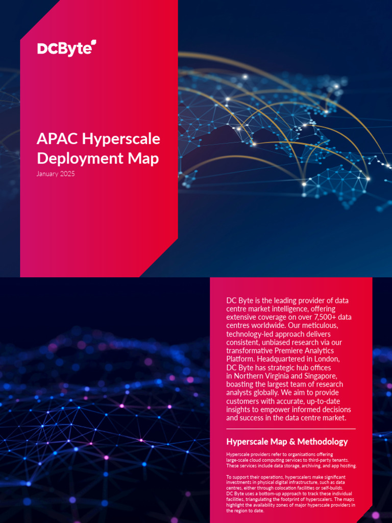 DC Byte I APAC Hyperscale Maps | PDF | Cloud Computing | Computing
