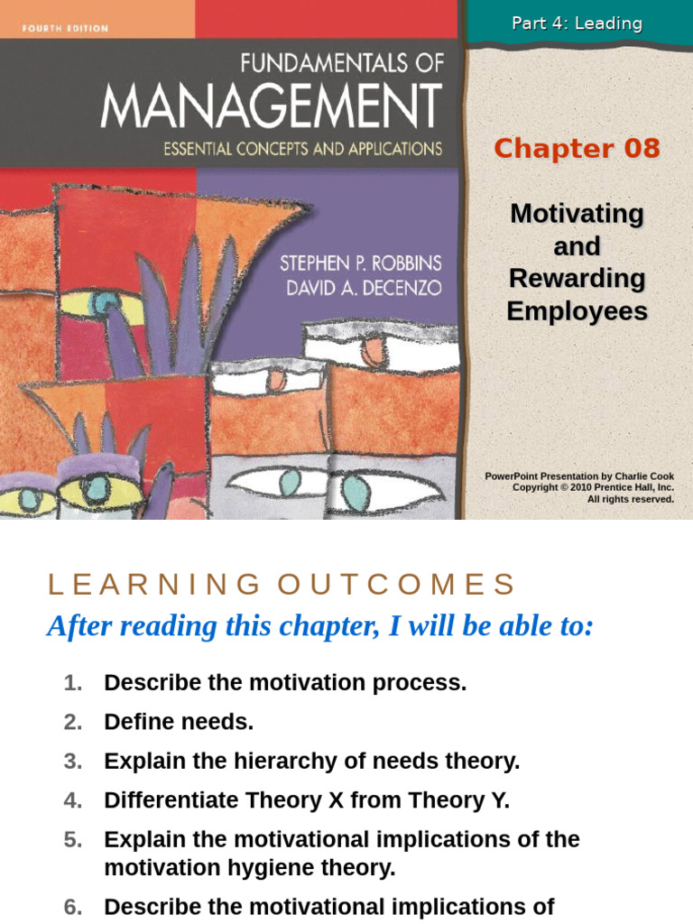 CH 08 Motivationupdated | PDF | Motivational | Motivation