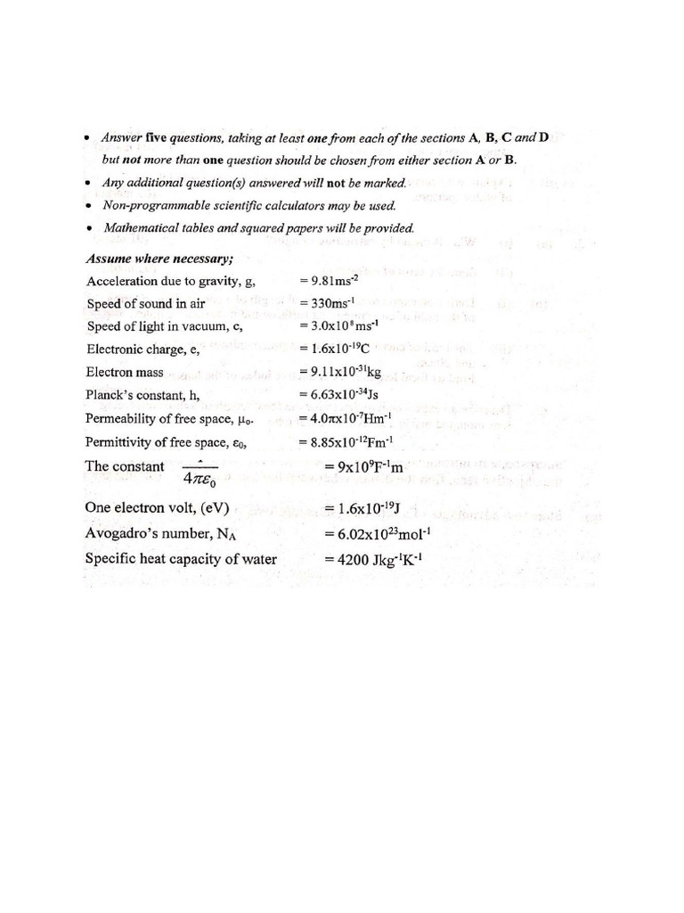 S.5 PHY 2 EOT 111 2024 | PDF