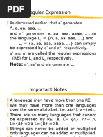 Lecture 3 Kleen's Star and Plus Oprator | PDF | String (Computer Science) | Metalogic