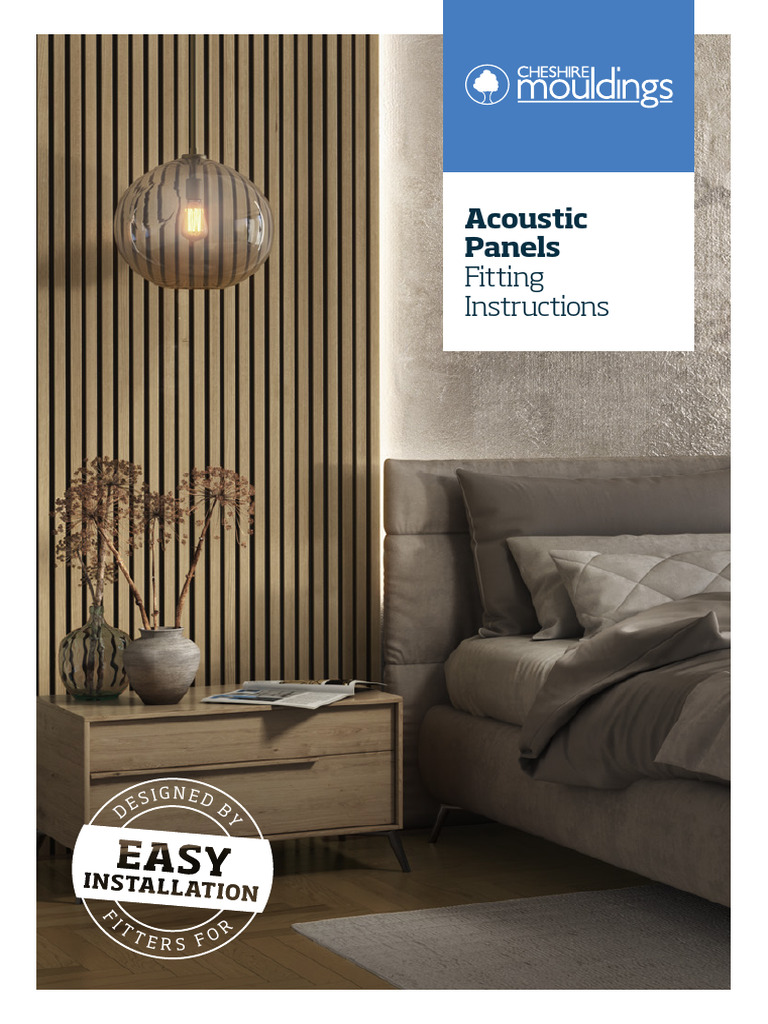 1395 CM Acoustic Panels - Fitting Instructions | PDF | Ac Power Plugs ...