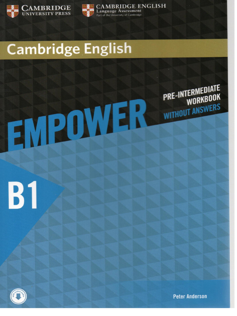 Empower B1 Pre Intermediate Workbook | PDF