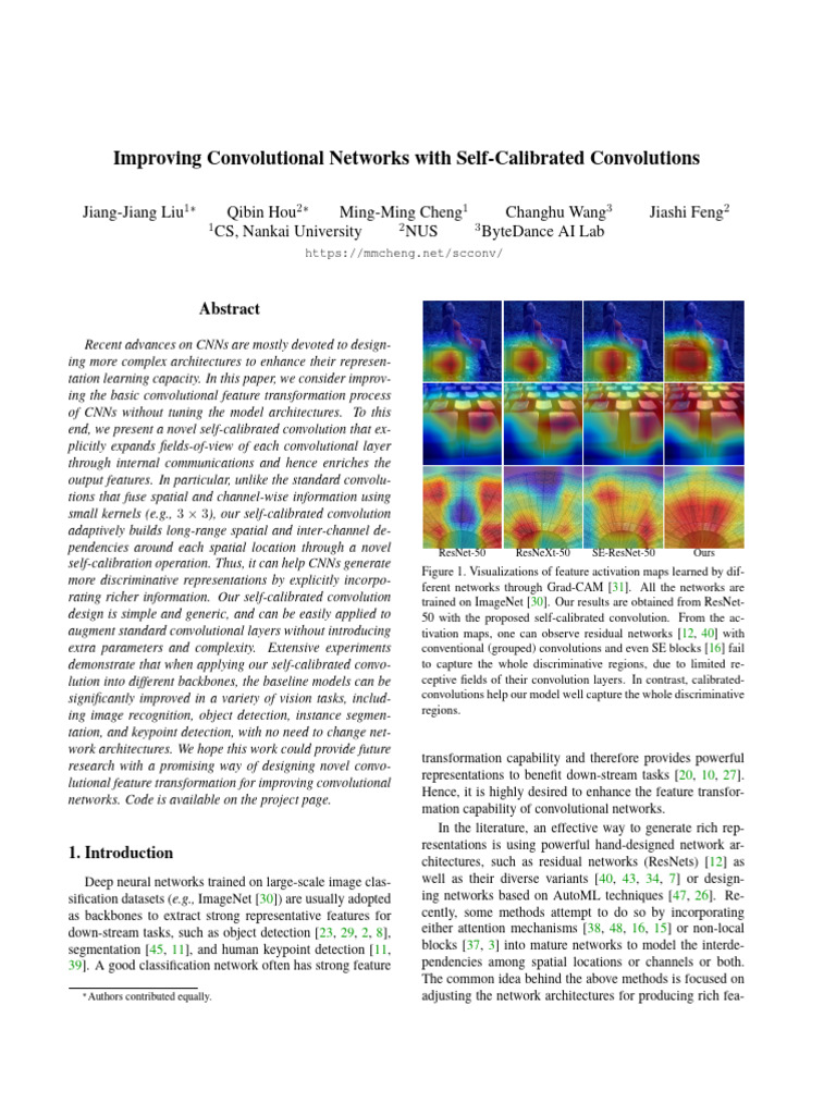 20cvprSCNet | PDF | Computer Vision | Image Segmentation