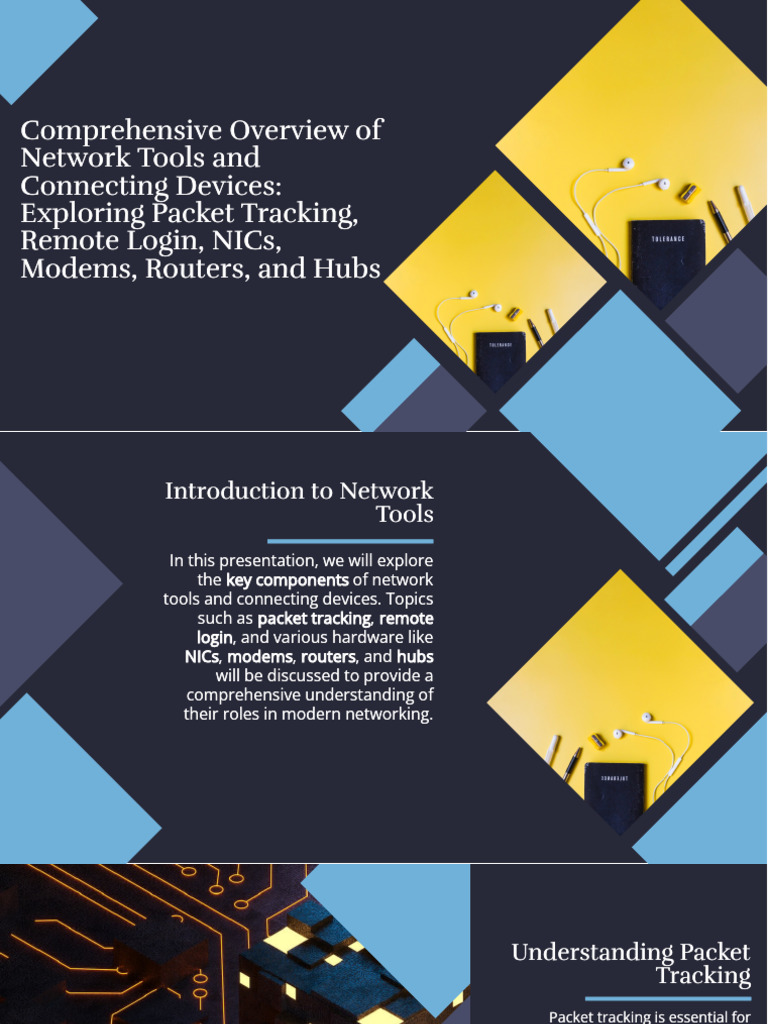 Network Tools and Network Connecting Devices | PDF